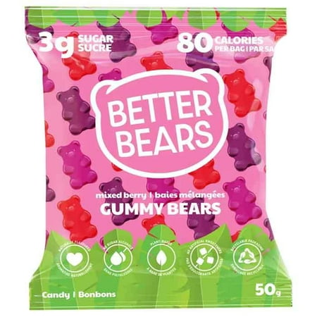 Better Bears - Gummy Bears, 50g | Multiple Flavours - Walmart.ca