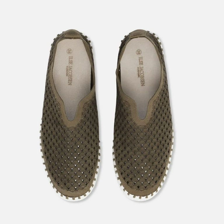 ILSE JACOBSEN Adult Female Tulip 3373 Platform Flat Shoes, Color