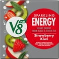 V8 +Energy Sparkling Strawberry Kiwi Juice Energy Drink, 11.5 fl oz Can, 4 Count - Walmart.com