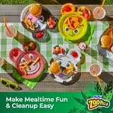 Hefty Zoo Pals 7.75 Inch Kids Paper Plates with Animal Designs, Soak ...