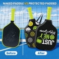 2Pcs Neoprene Waterproof Table Tennis Racket Cover Bags Sports ...