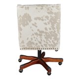 Linon Draper Office Chair, Cowhide Print, Multiple Colors & Base ...