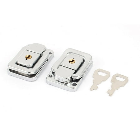 Suitcase Box Chest Trunk Lock Metal Toggle Catch Latch Clasp Silver ...