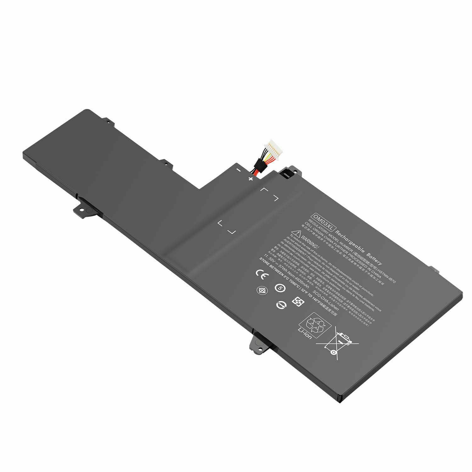 57Wh OM03XL Battery 0M03XL For HP EliteBook x360 1030 G2 863167-171 ...