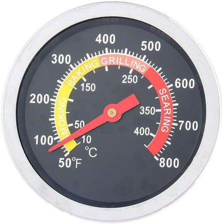 Mtsooning 2 3/8" Face 800F Charcoal BBQ Thermometer, Barbecue ...