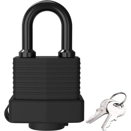 Surrme Key Padlock with Thermoplastic Protection, Waterproof Brass ...