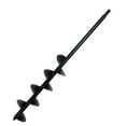 Power Planter 3"x24" Bulb Auger, Earth Digging Hole Digger, Extended ...