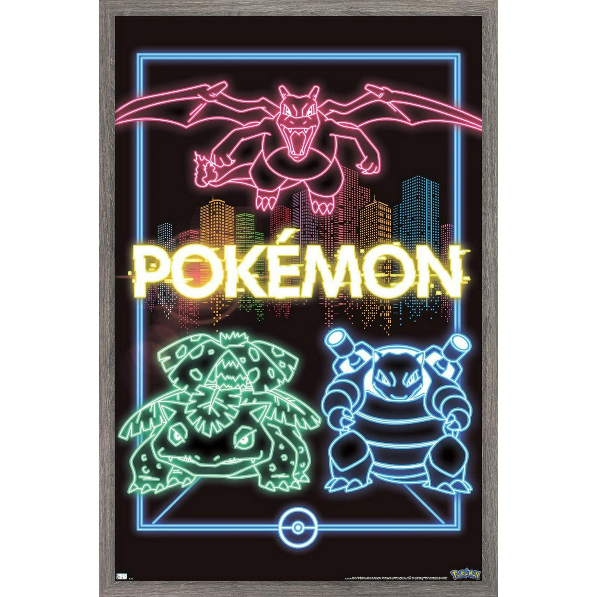 Click here for Trends International Pokémon - Neon Group Wall Pos... prices