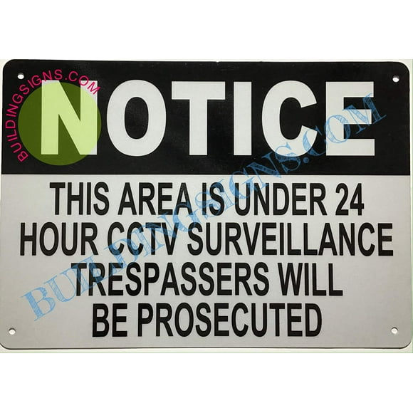 Under Surveillance Sign