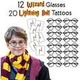 Wizard Party Favors for 12 - Includes Cauldron, Glasses, and Lightning ...