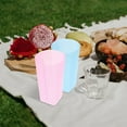 NOGIS 4Pcs Cup with Built in Straw Plastic Water Sippy Cups Containers ...