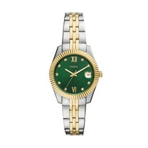 Fossil Women's Raquel Three-Hand Date, Black Stainless Steel Watch ...