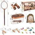 Sytle-Carry Bug Catcher Kit for Kids, 17 Pcs Explorer Set, STEM Outdoor ...