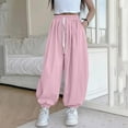 AGKIZG Unisex Ice Silk Dry Sun Protection Cuffed Long Pants Solid Color ...