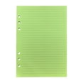 A5 Colorful Lined Filler Paper, 8.3×5.6 Inch Thick Loose Leaf Paper, 50 ...