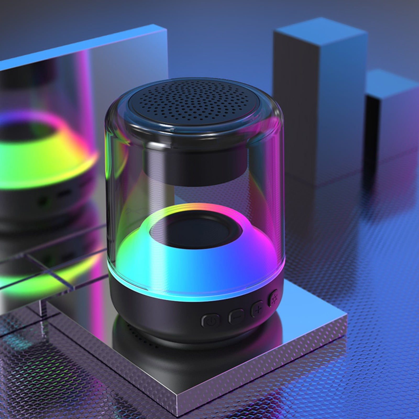 Click here for Bluetooth 5.0 Speaker Audio Portable Wireless Blue... prices