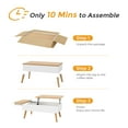 Lift Top Coffee Table, Ten Minute Install Coffee Table Center Table ...