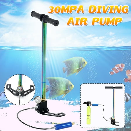 Diving Oxygen Cylinder Operated Hand Pump Scuba Diving Manual Air Pump ...
