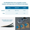 BodyMed Adjustable Heel Lift for Men and Woman, Small (1-Pack) - Non ...