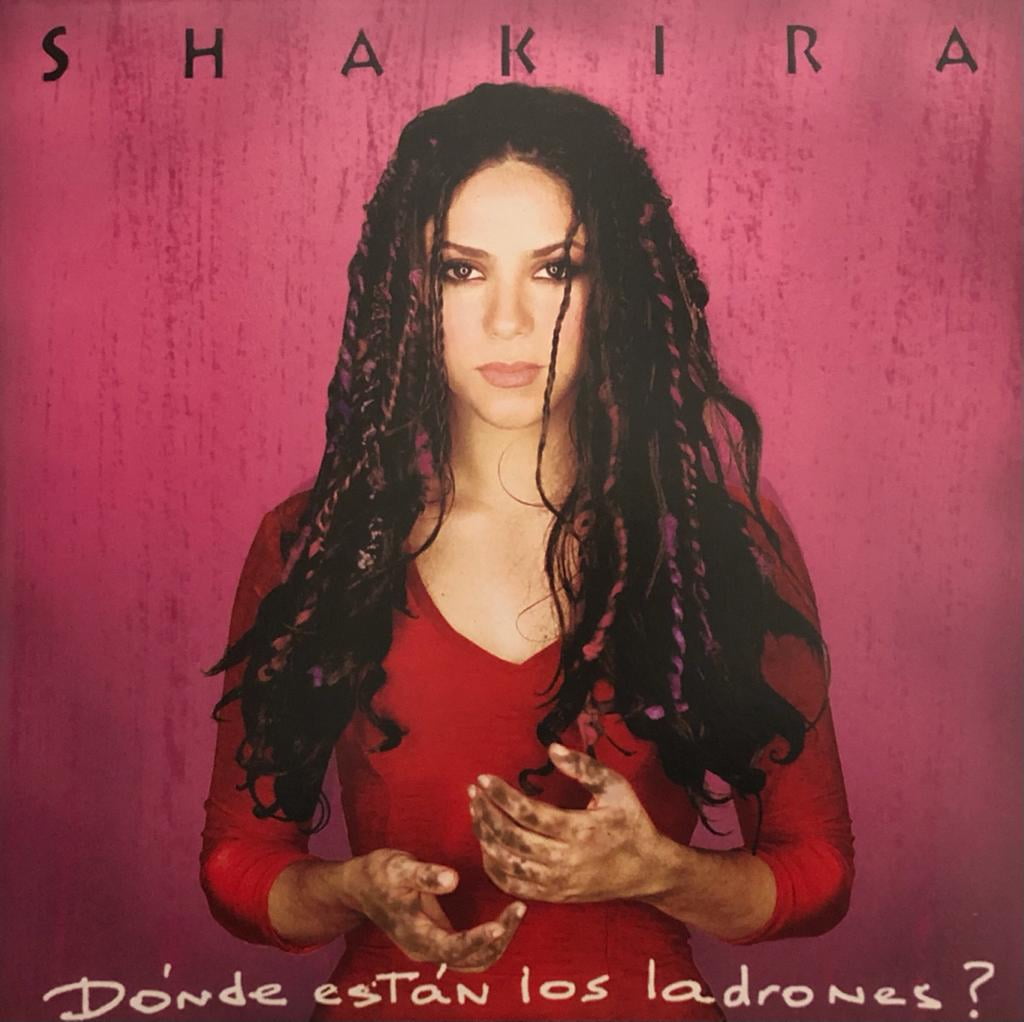 Shakira Donde Estan Los Ladrones 2 Lp Acetato Vinyl Sony Vinyl ...