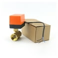 Ball Valve For Brass 2 Way Motorized Dn15 Dn20 Dn25 Three Wire Two
