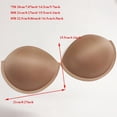 Breathable Semi-Circular Breast Pads for Comfortable Shaping - Ideal ...