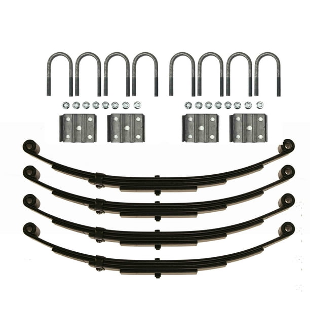 LIBRA 3500lb Tandem Trailer Axle Suspension Kit 1750lb Leaf Springs ...