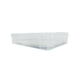 Pen + Gear Plastic Stacker Document Box, Clear, Letter Size, Desktop ...