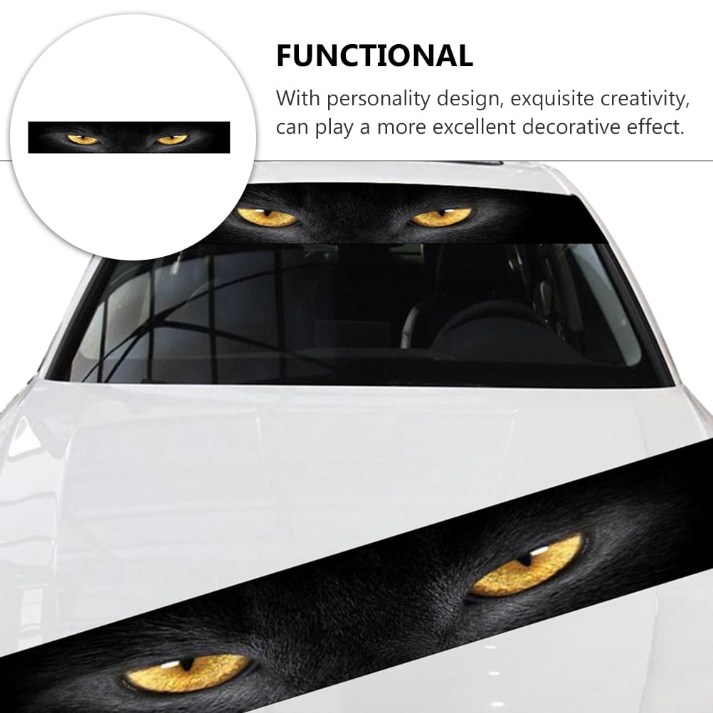 Front windshield stickers Personality Windshield Sticker Decal Car ...