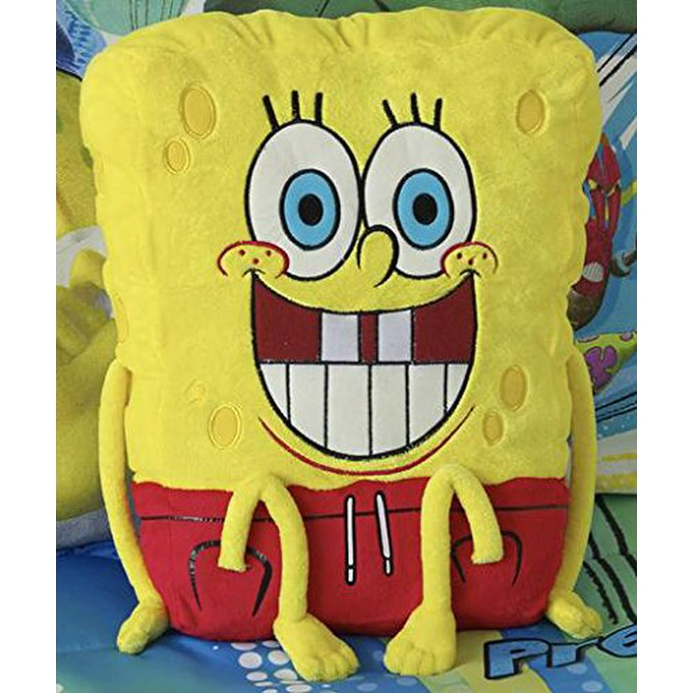 Nickelodeon SpongeBob SquarePants Cuddle Pillow - Walmart.com - Walmart.com