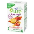 Crystal Light Pure Energy Strawberry Lemonade, Powdered Mix, Caffeine ...