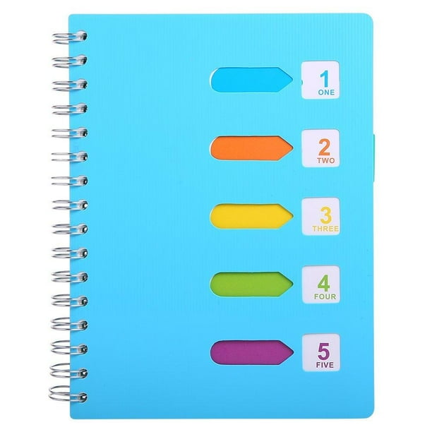 5-Subject Spiral Notebooks in Spiral Notebooks - Walmart.com