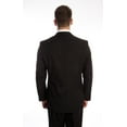 Mens Suit Three Piece Slim Fit Solid Collar Vest Suits - Walmart.com