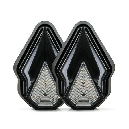 FanShow By Motorcycle Flush Mount Led Turn Signal Indicators Amber Red ...