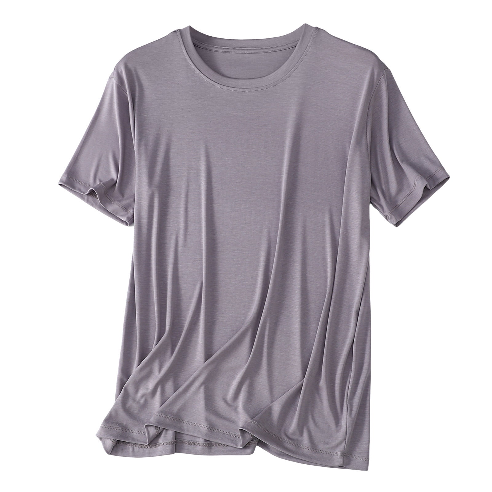 Click here for Posijego Mens Pajama Tops Short Sleeve Sleep Shirt... prices