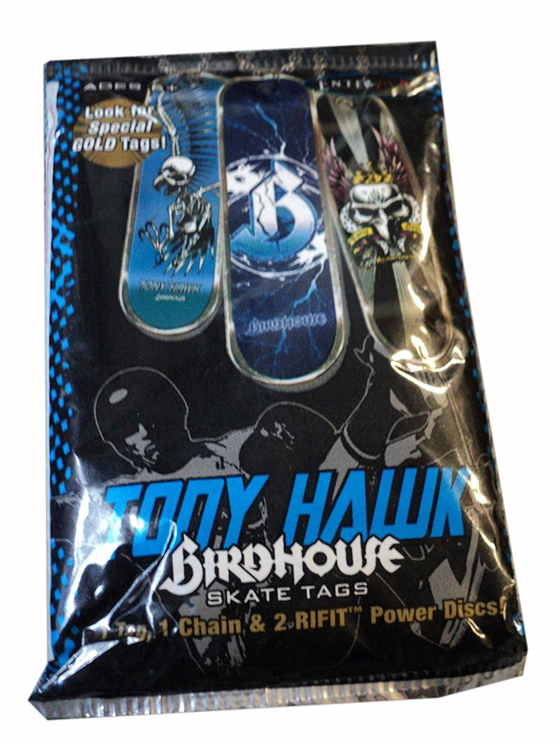 Tony Hawk Birdhouse Skate Tags with 1 Tag 1 Chain and 2 Rifit Power ...