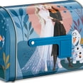 Disney Frozen Small Tin Mailbox, 1 Count, with Flag, 3 inches high, 4 ...