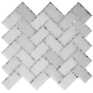 Aspect Peel and Stick Stone Overlay Kitchen Backsplash Sample- Iron ...