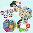 32MM Metal Blank Button Badge Parts with Blank Paper for Button Maker ...