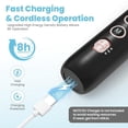 Electric File Drill, Drill with LCD & Lamp, Long-Lasting Thick Toenail ...