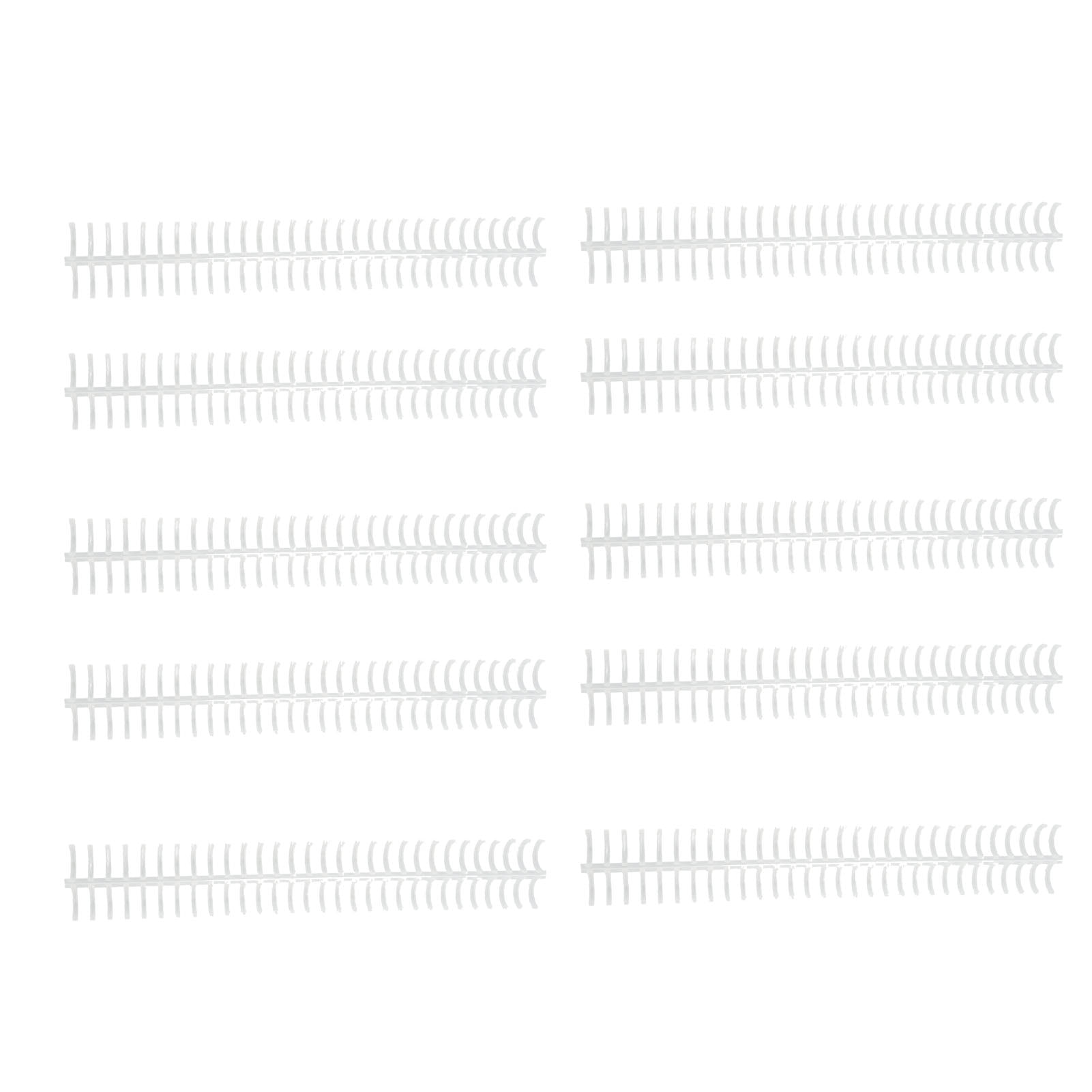Buy Spiral Binding Coil, Pretty Colour Sheet Binding Comb Plastic Easy ...
