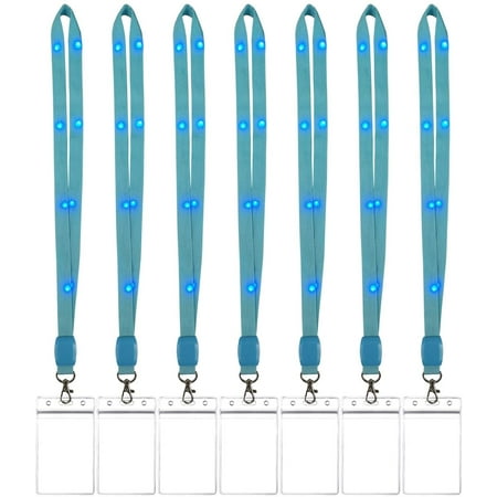 LED Lanyards for ID Badges with 3 Flashing Modes, Premium Cruise ...