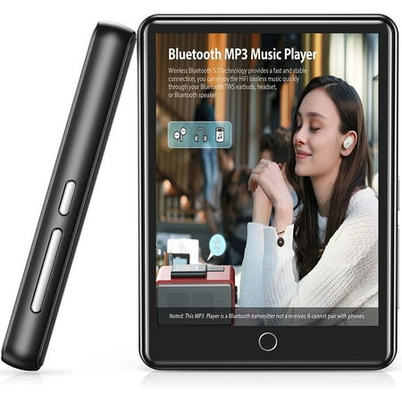 48GB MP3 Player with Bluetooth 5.1,2.8'' Full Touch Screen MP4 MP3 ...