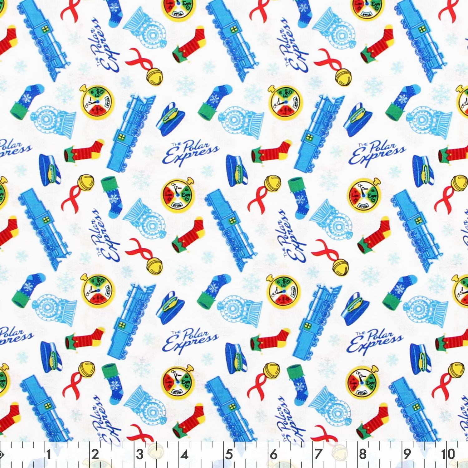 FABRIC CREATIONS Harry Potter Cotton Fabric 111 cm (44 in), White ...