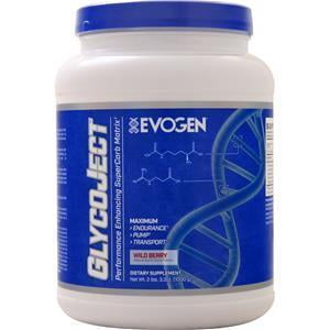 Evogen GlycoJect - Glycogen Injection Matrix Wild Berry 2.2 lbs ...