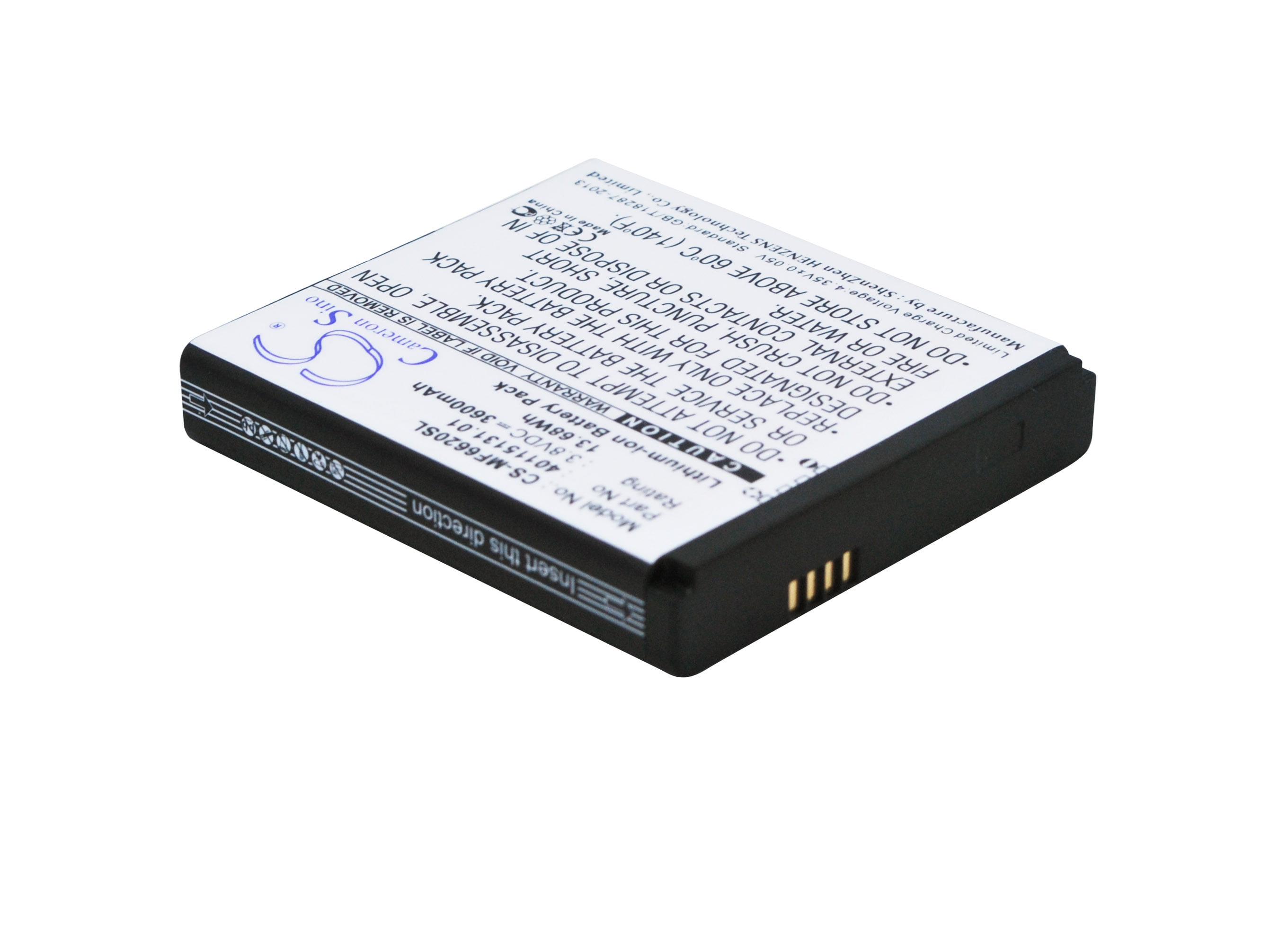 3600mAh 40115131.01, GB-S10-985354-0100 Battery Novatel Wireless MiFi ...