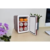 Dr. Pepper, Portable Mini Fridge Cooler, MIS135DRP, Burgundy - Walmart.com
