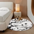 3ft Round Rug Chinese Painting Area Rugs for Living Room Bedroom ...