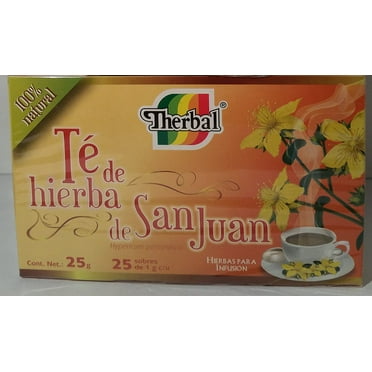 1 Box THERBAL TE DE HIERBAS Damiana 100% Natural 25 Bags PRODUCTO DE ...