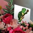 3drose, Funny Cool Sea Turtle Playing the Banjo Cartoon, 6 Greeting ...